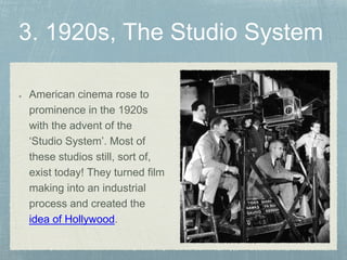 Timeline of the history of film and technology | PPTX