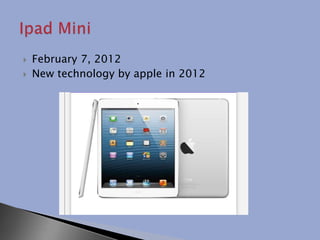 Timeline of gadgets exposure | PPT