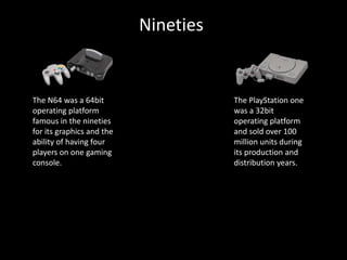 Timeline of gaming 3 | PPT