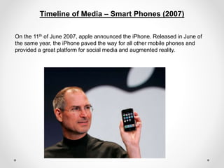 Timeline of media | PPTX