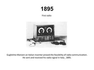 Timeline of media | PPTX