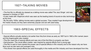 Timeline of media | PPTX