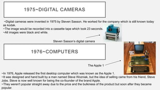 Timeline of media | PPTX