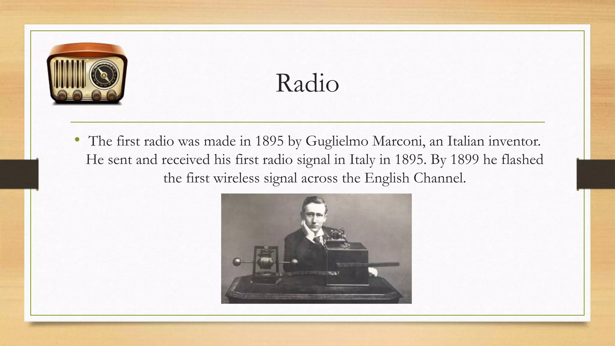 Timeline of media | PPTX