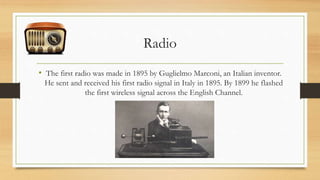 Timeline of media | PPTX