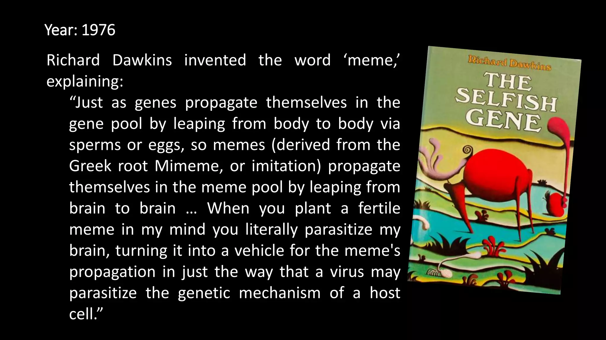 Timeline of Media Memes | PPTX | Internet | Computing