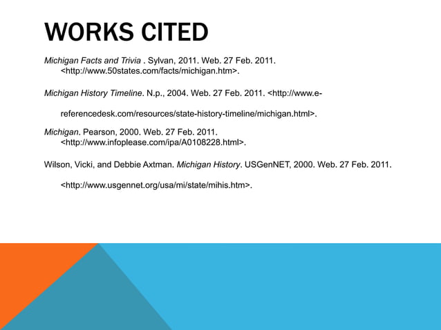 Timeline of michigan’s history edu 290 | PPT