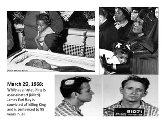 Timeline of Martin Luther King Jr.'s Life | PPTX