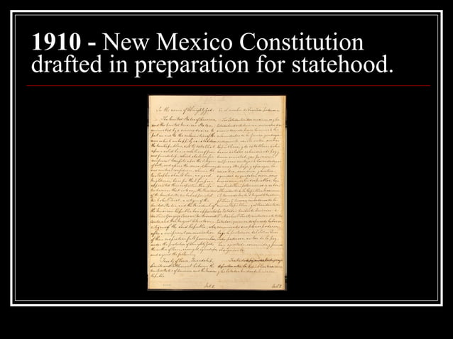 Timeline of New Mexico history | PPT