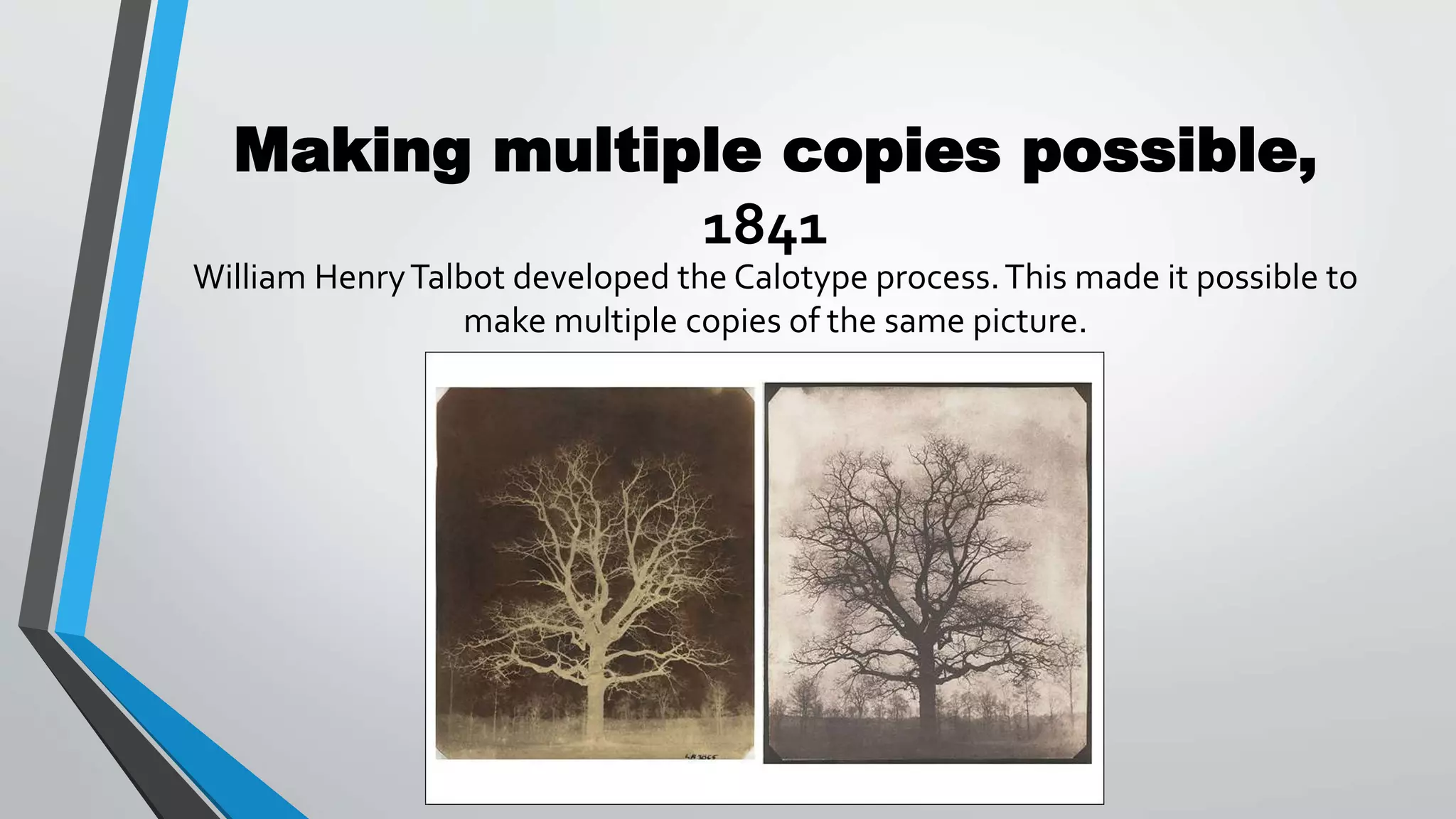 Timeline of photography | PPTX
