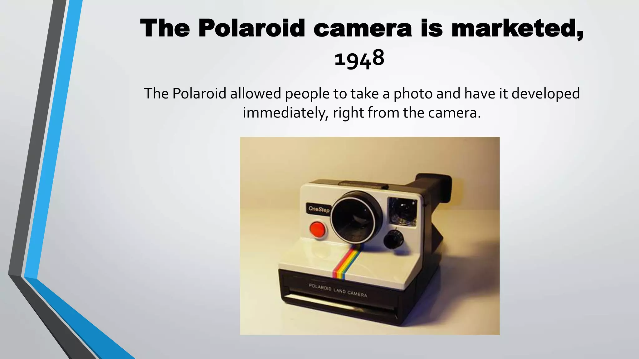 Timeline of photography | PPTX