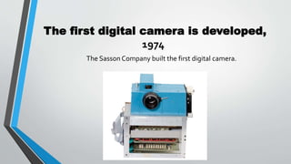 Timeline of photography | PPTX