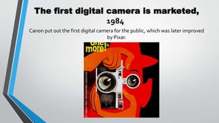 Timeline of photography | PPTX