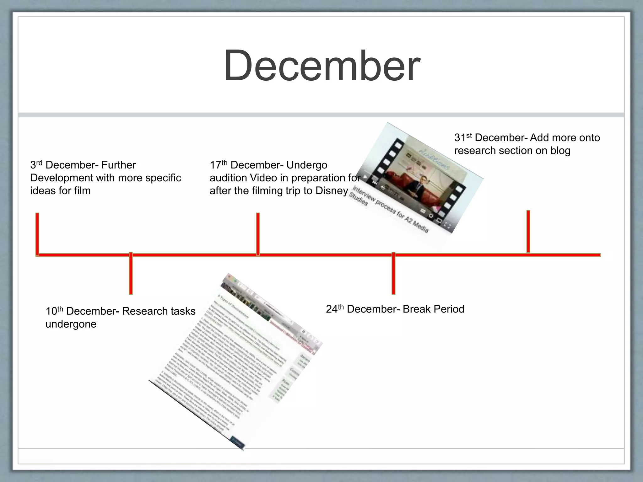 Timeline of planning, filming and editing | PPTX | Video Production ...