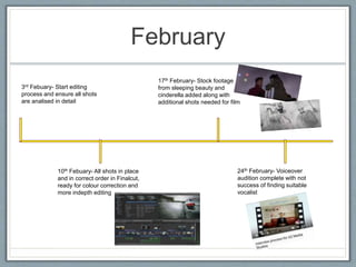 Timeline of planning, filming and editing | PPTX | Video Production ...
