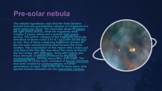 Timeline of solar system | PDF