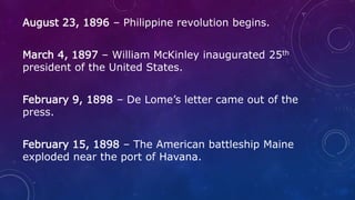 Timeline of spanish, american and japanese era | PPTX
