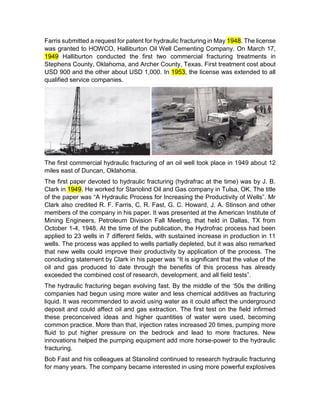 Timeline of technologies that conquered unconventional reservoirs v1.9 ...