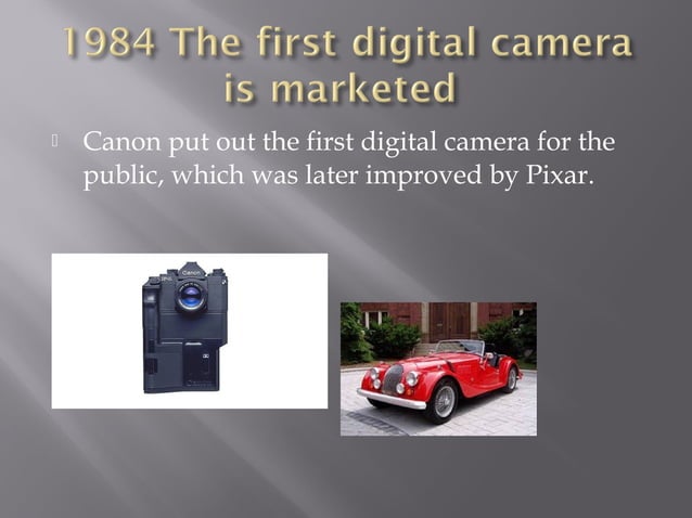 Timeline of the camera | PPT