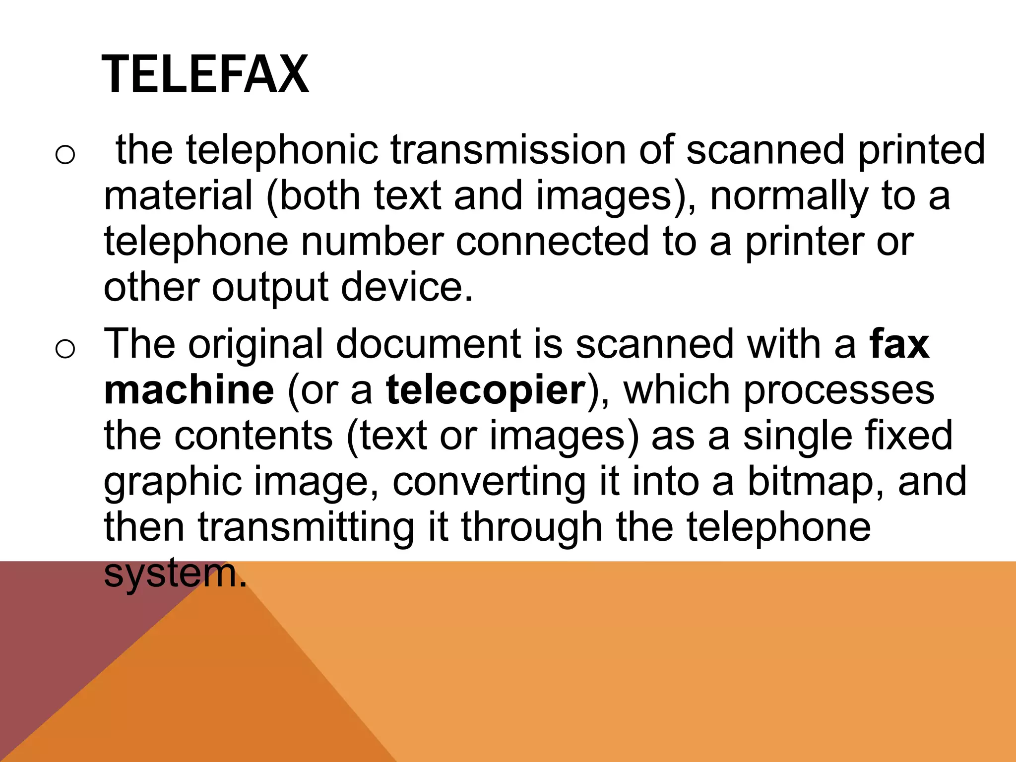 Timeline of the development of radio and telecommunications | PPTX