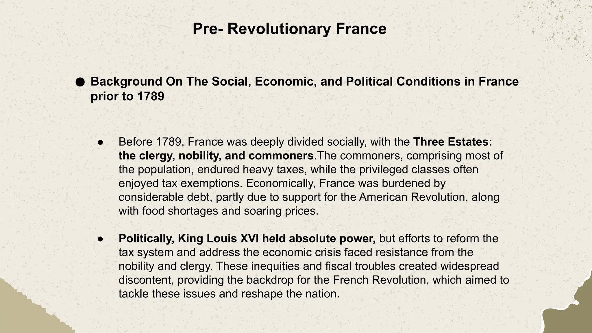 Timeline Of "The French Revolution "(1789). | PDF