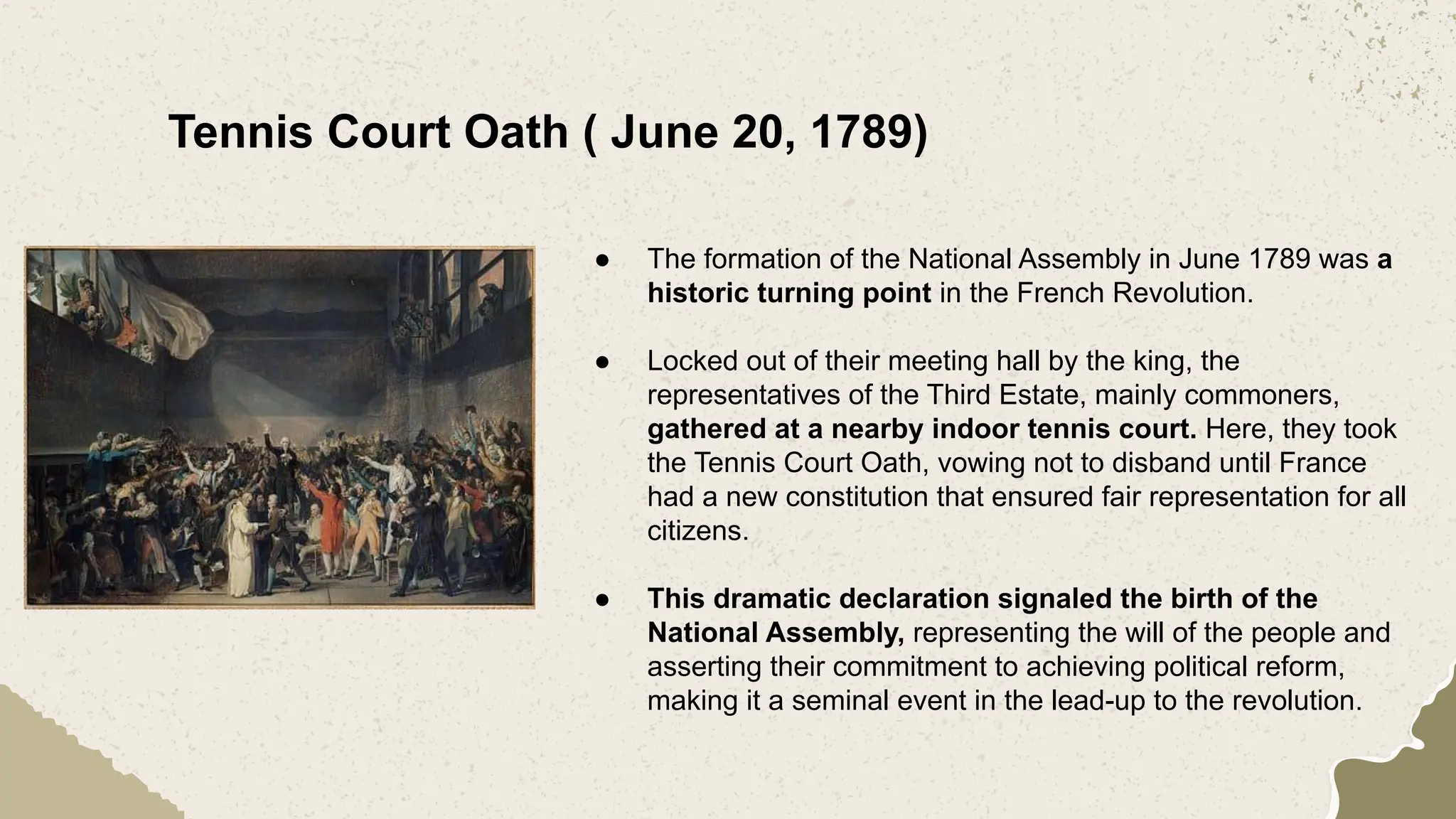 Timeline Of "The French Revolution "(1789). | PDF