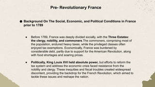 Timeline Of "The French Revolution "(1789). | PDF