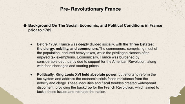 Timeline Of "The French Revolution "(1789). | PDF