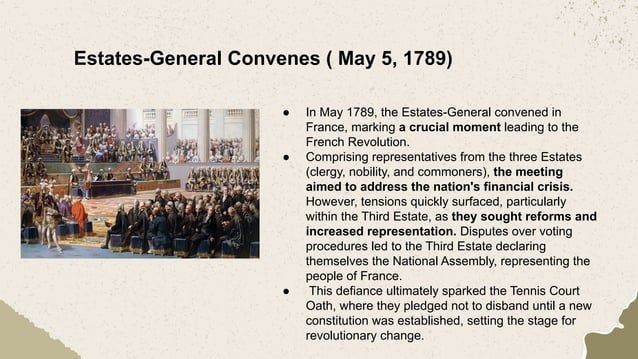 Timeline Of "The French Revolution "(1789). | PDF