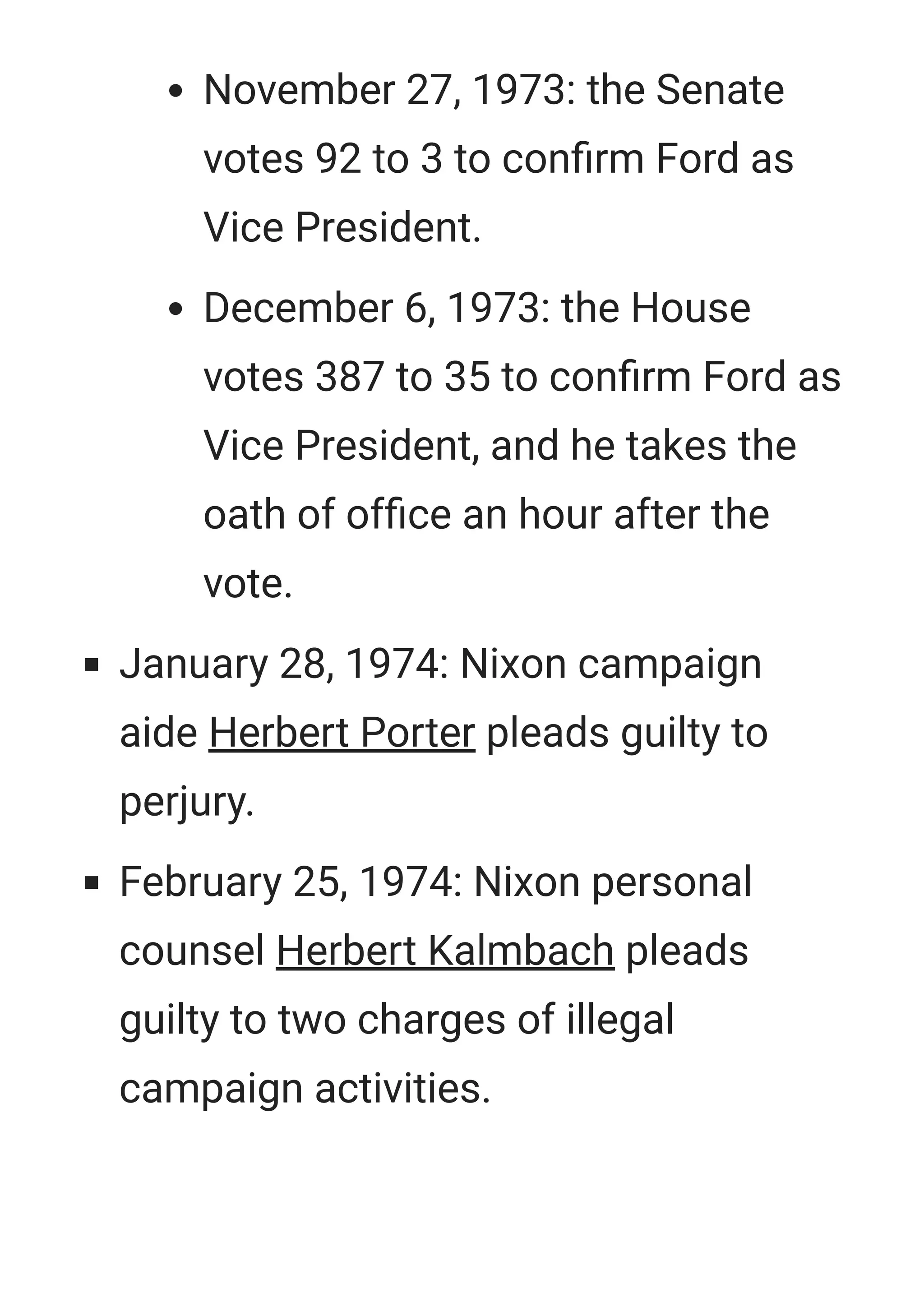 Timeline of the watergate scandal wikipedia | PDF