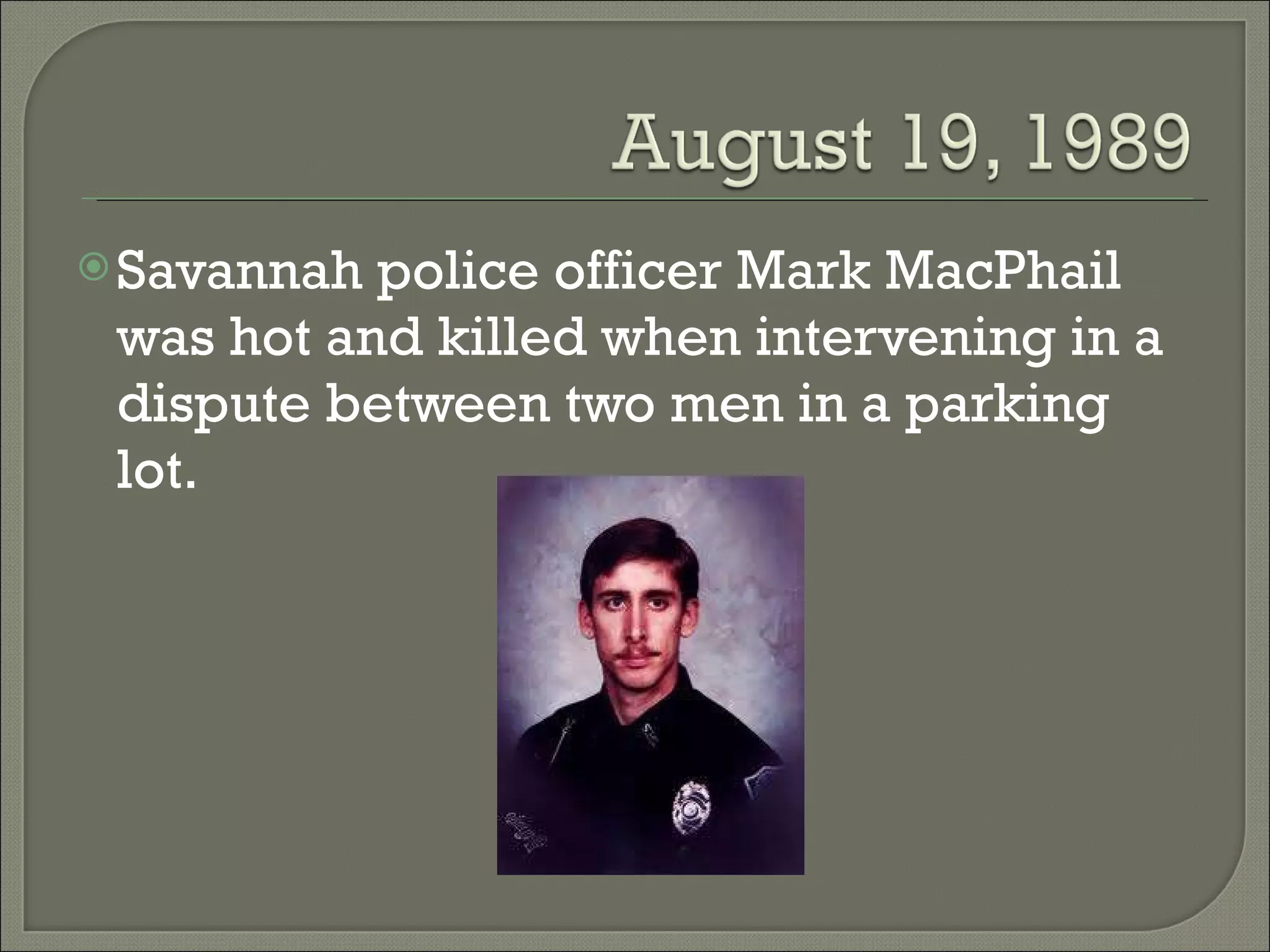 Timeline of Troy Davis case | PPT