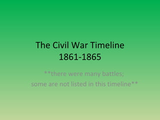 Timeline Part | PPT