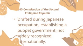 Timeline ~ Philippine Constitution from the Malolos Constitution to the p_20250523_134707_0000.pptx