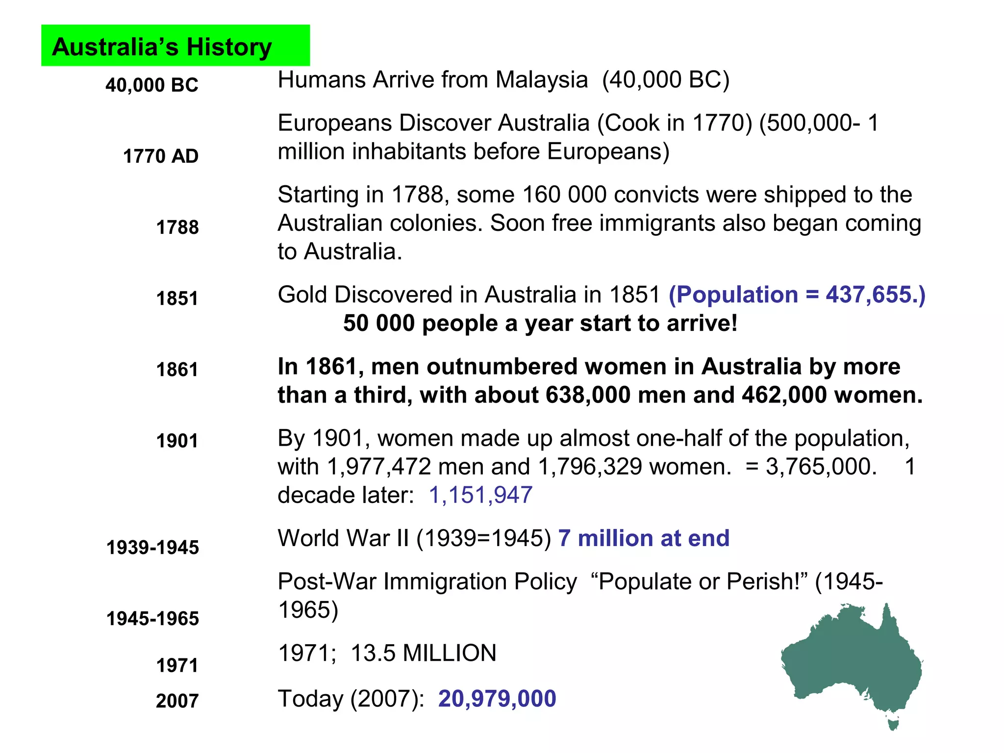 Timeline powerpoint from Mr. Donn's Social Studies Site at http://www ...