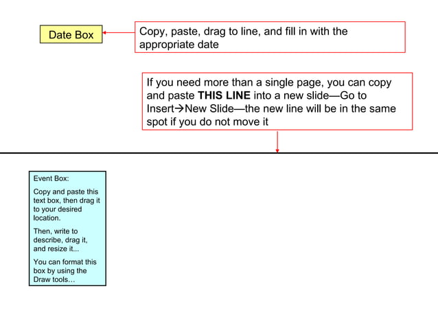 Timeline ppt primer | PPT