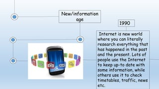 Timeline presentation in computer 12 | PPTX