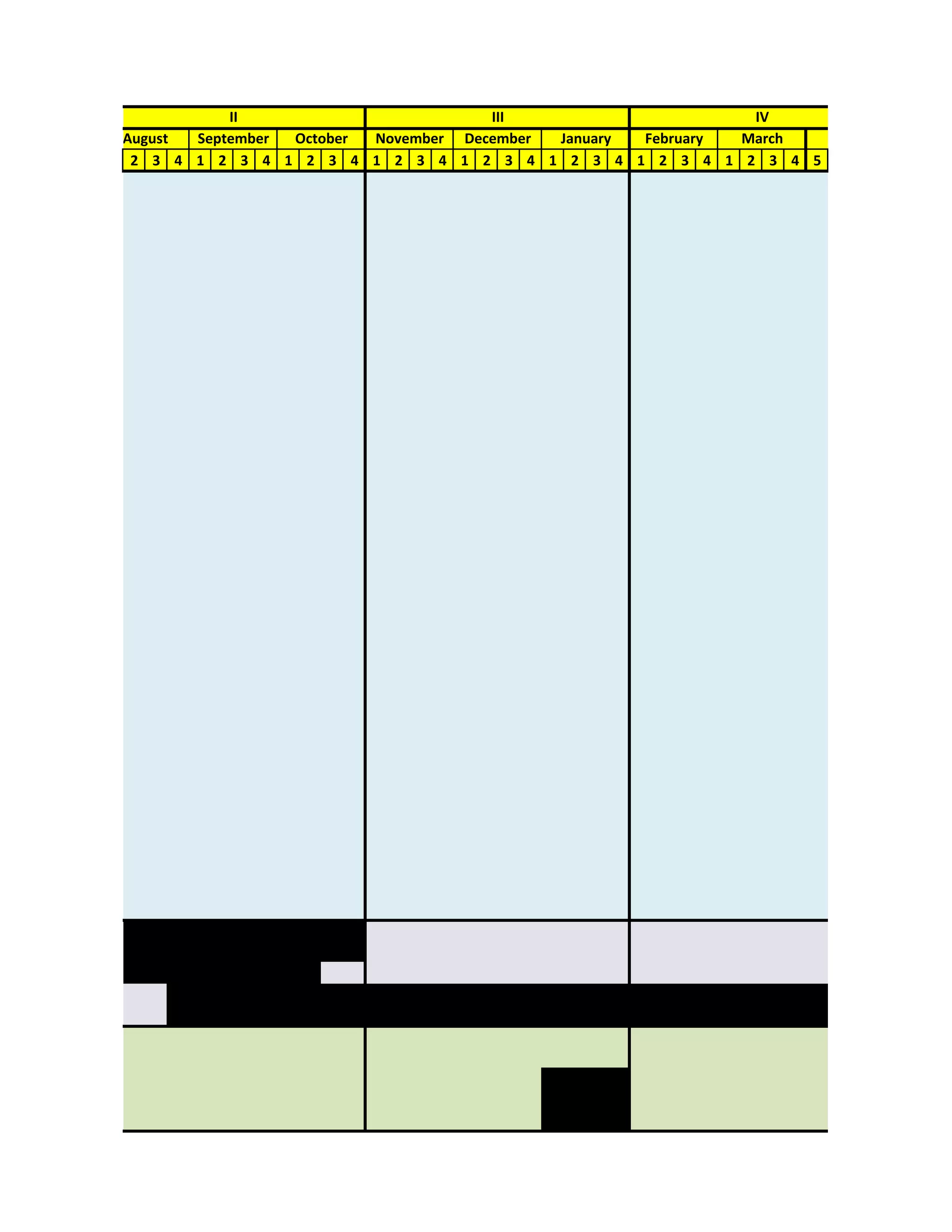 Timeline proyek | XLSX