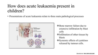 Timeliness in diagnosis of acute leukemia in paediatric age group | PPTX