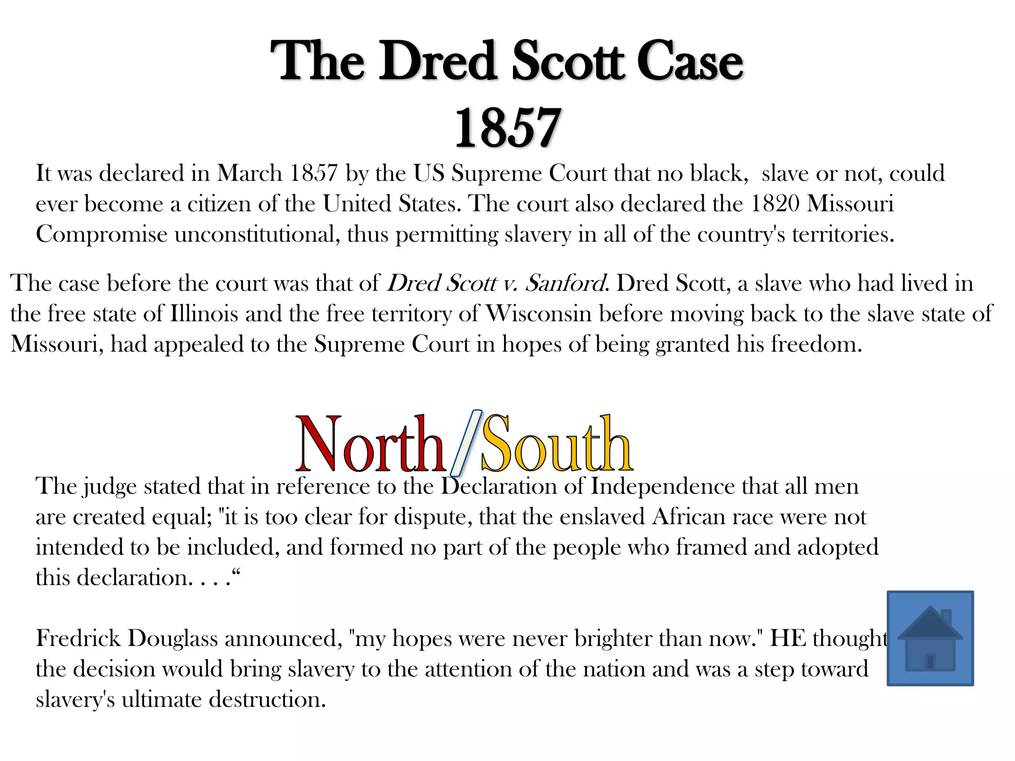 Timeline to civil war | PPTX