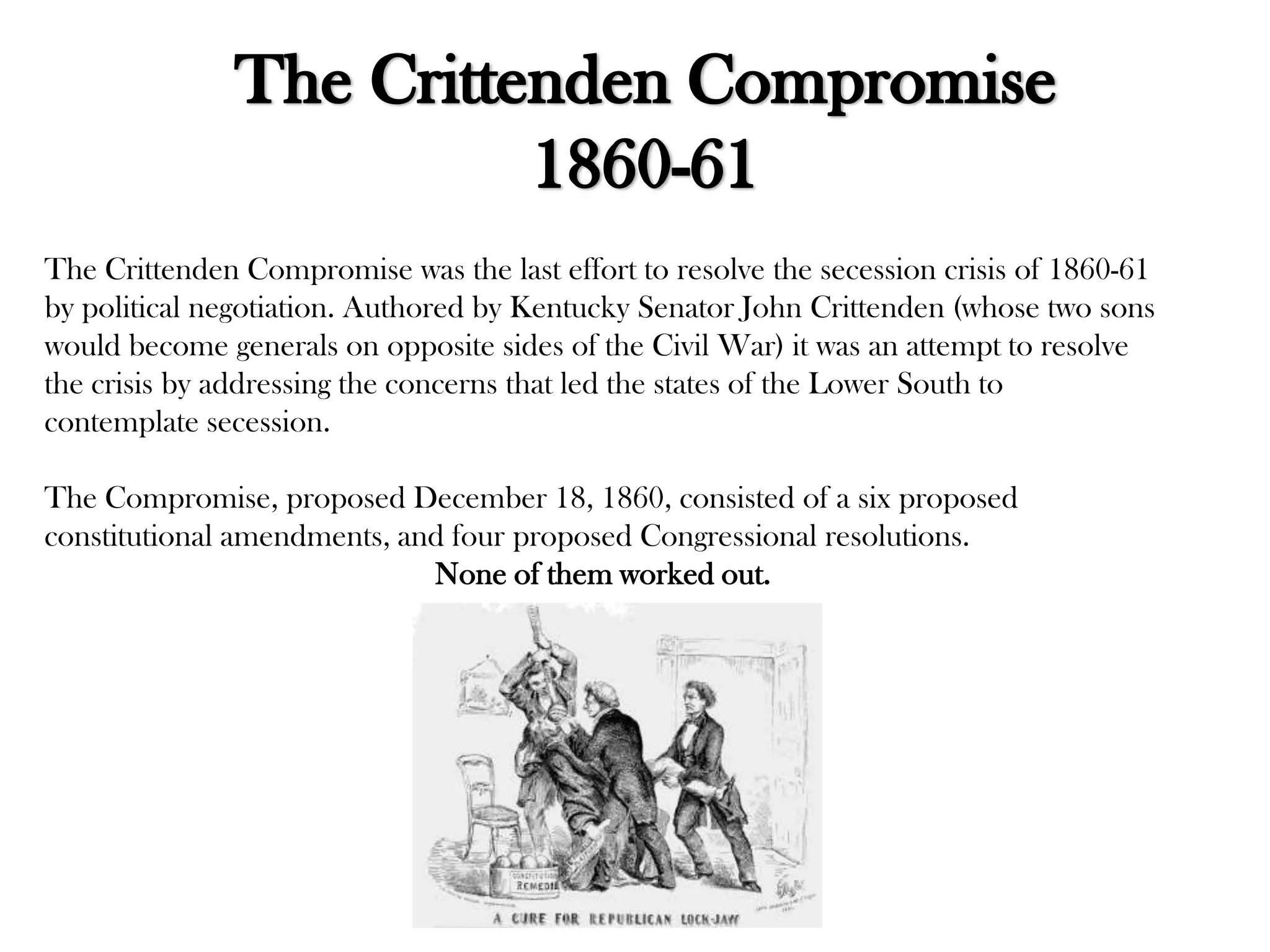 Timeline to civil war | PPTX