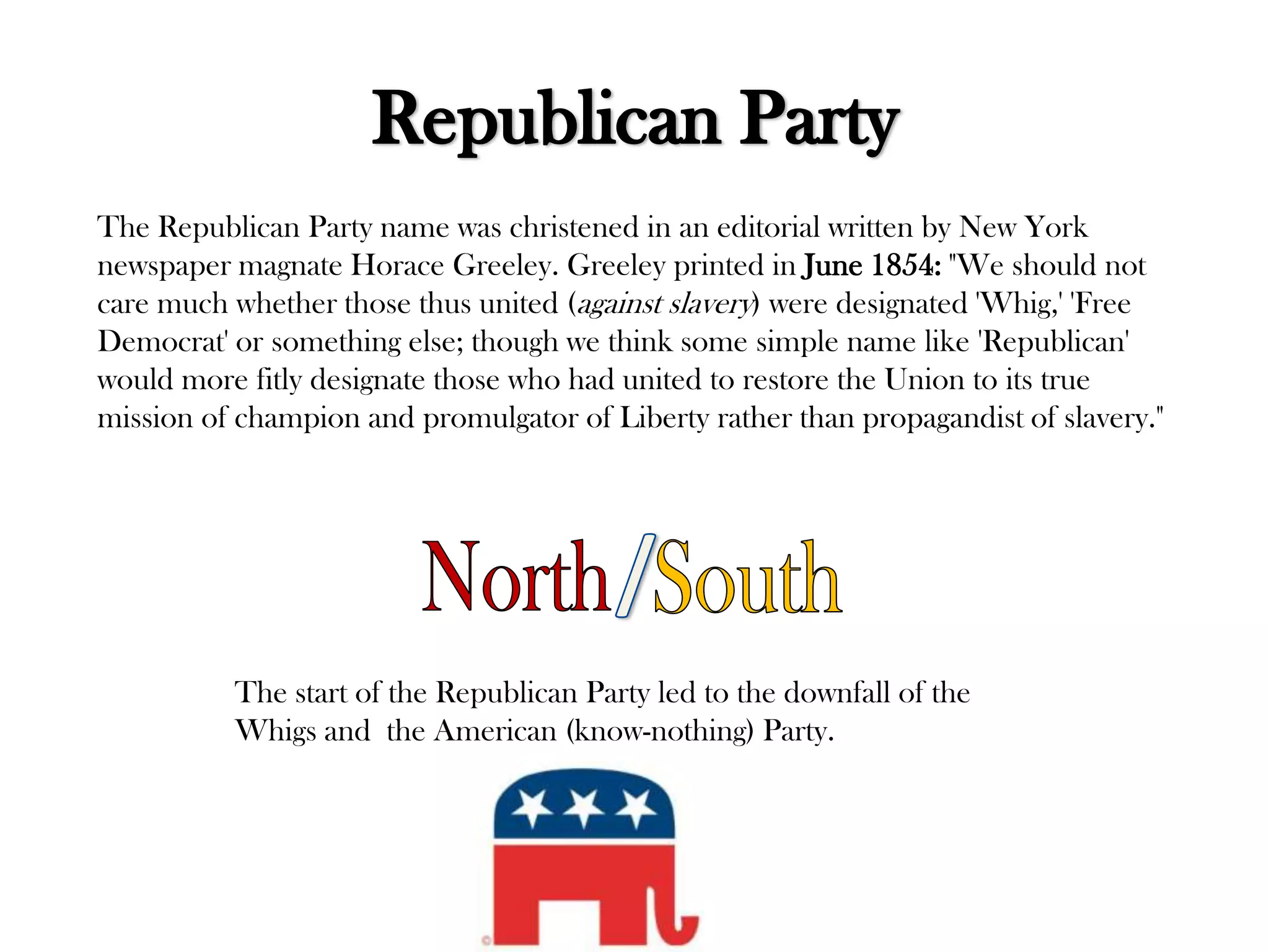 Timeline to civil war | PPTX