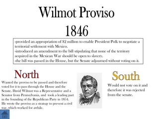 Wilmot Proviso 1846