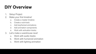 Unity Timeline workshop 2021-22 | PDF