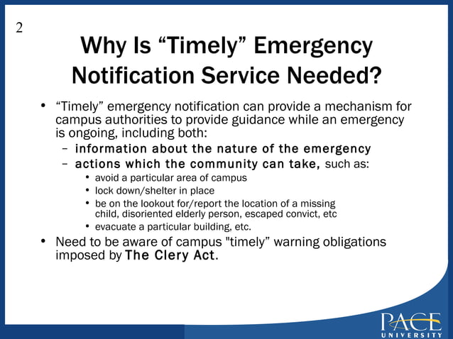 Timely Emergency Notification Systems | PPT