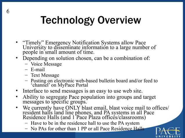 Timely Emergency Notification Systems | PPT