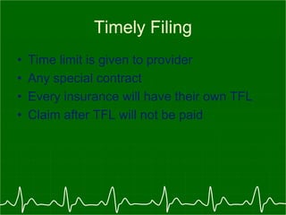 Denial - Timely filing | PPT