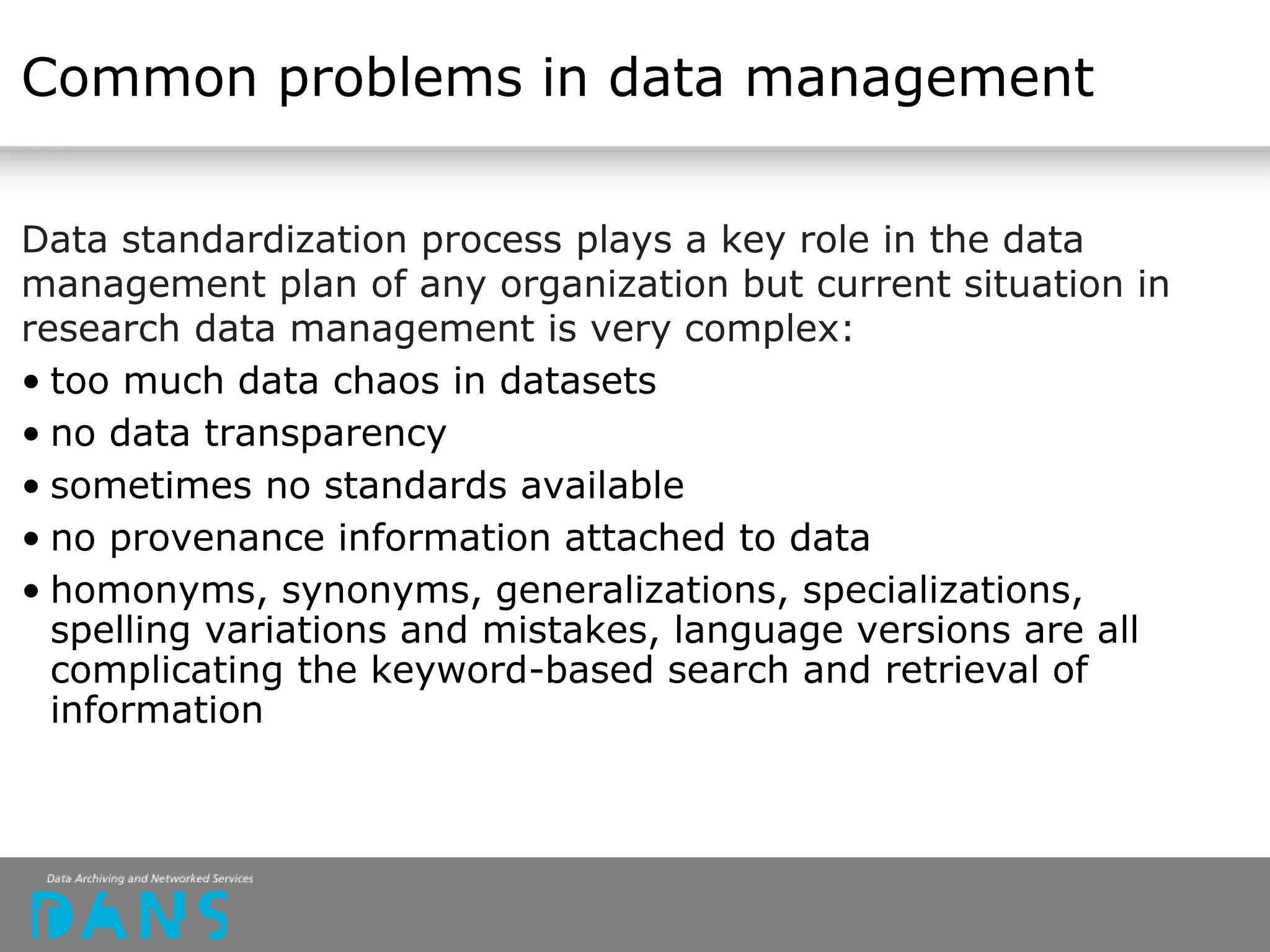 Data Standardization Process For Social Sciences And Humanities | Ppt