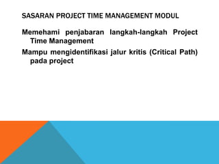 Project Time management | PPTX