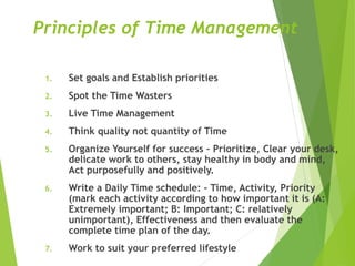 Time management 1 - copy | PPT