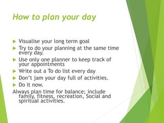 Time management 1 - copy | PPT